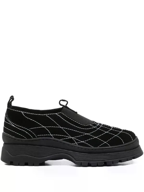 NICOLE SALDANA Sacha Leather Loafers