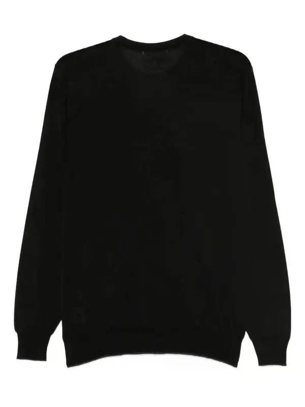 LARDINI Crew-neck Long-sleeve Sweater