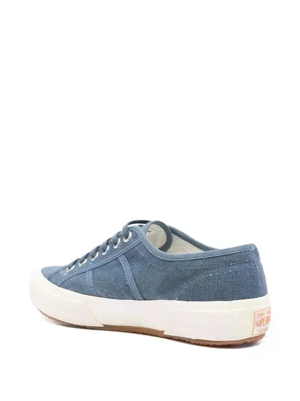 Superga Lace-up Cotton Sneakers - Blue