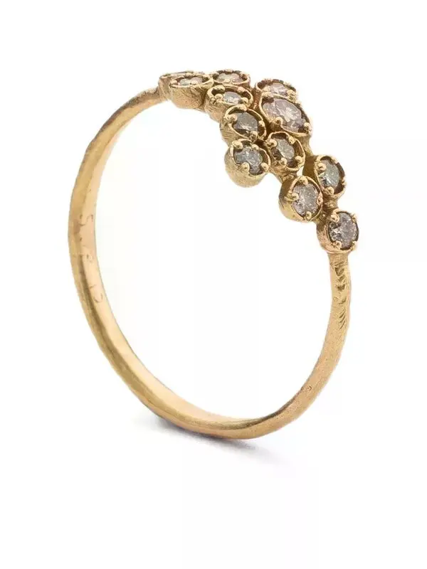 NOGUCHI 14k Yellow Twelve Diamond Ring