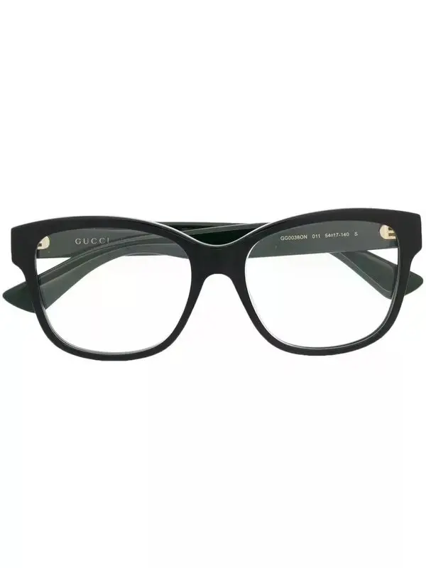 Gucci Square-frame Optical Glasses - Black