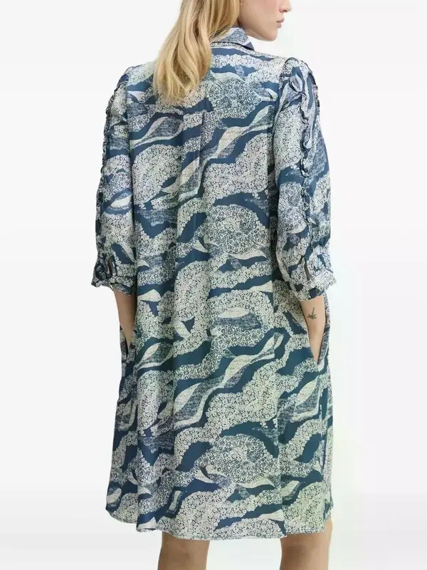 BRUUNS BAZAAR Abstract-print Mini Dress