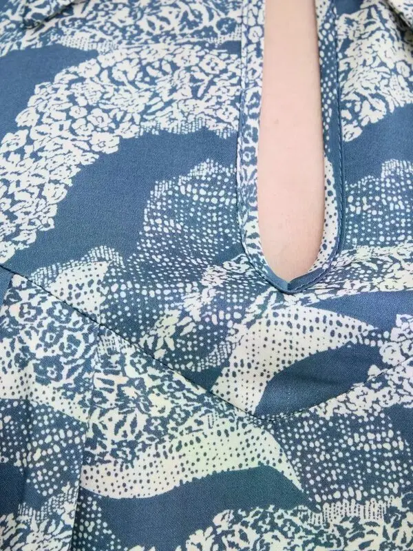 BRUUNS BAZAAR Abstract-print Mini Dress