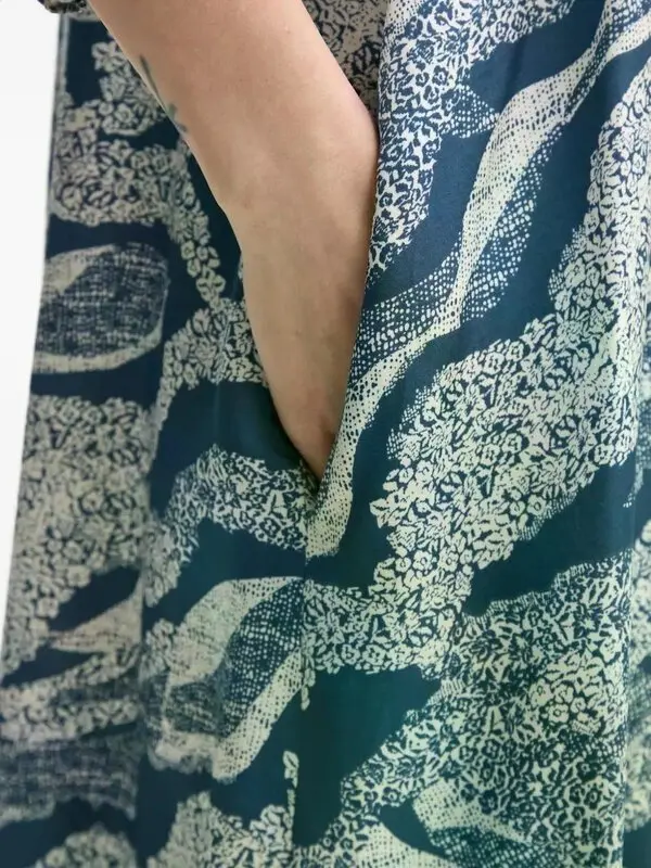 BRUUNS BAZAAR Abstract-print Mini Dress