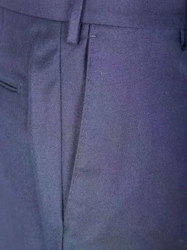Incotex Flat-front Cotton Trousers