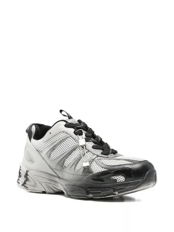 44 LABEL GROUP Mesh Panel Lace-up Sneakers