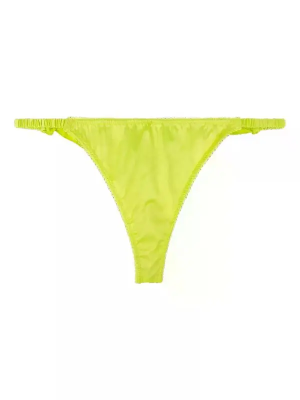 Love Stories Lily Frill-back Thong - Green