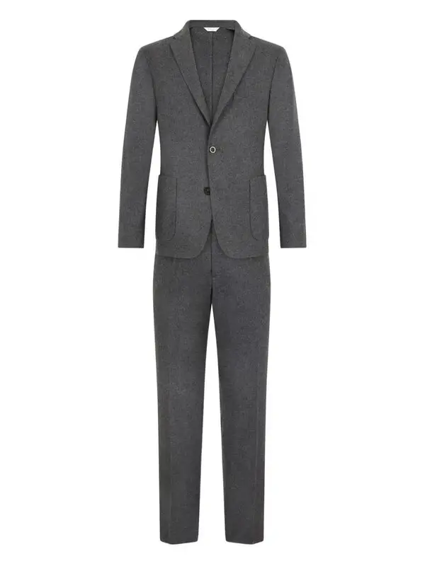 Boglioli Two-button Patch-pocket Suit - Grey