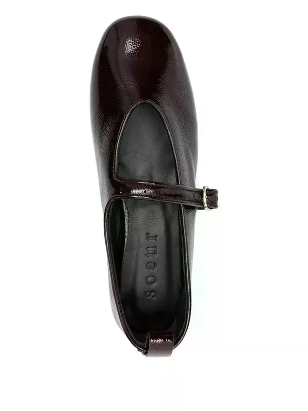 Soeur Leather Ballet Flats