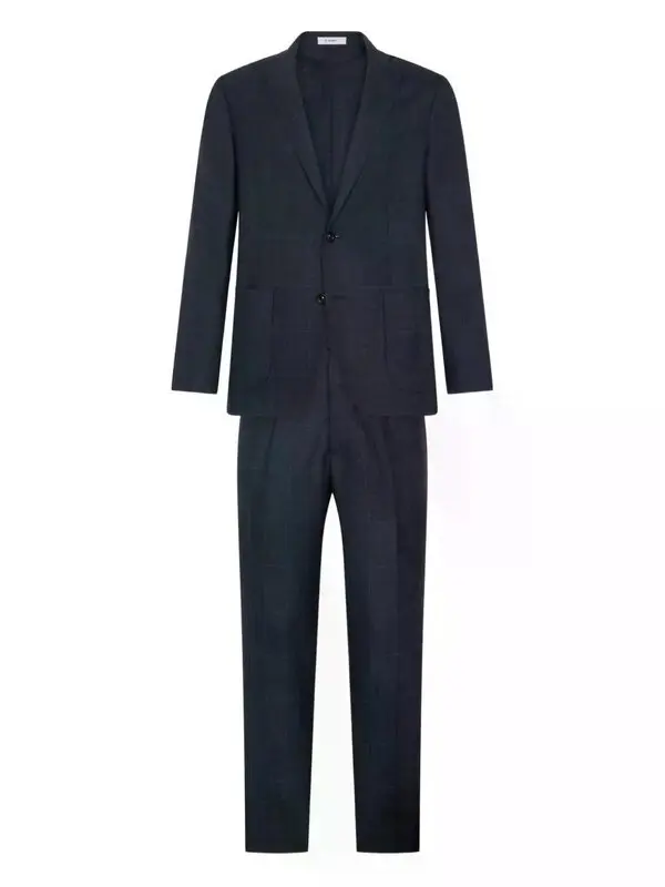 Boglioli Checked Two-pocket Suit