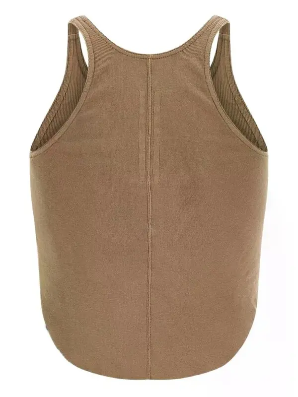 Rick Owens Raw-hem Tank Top