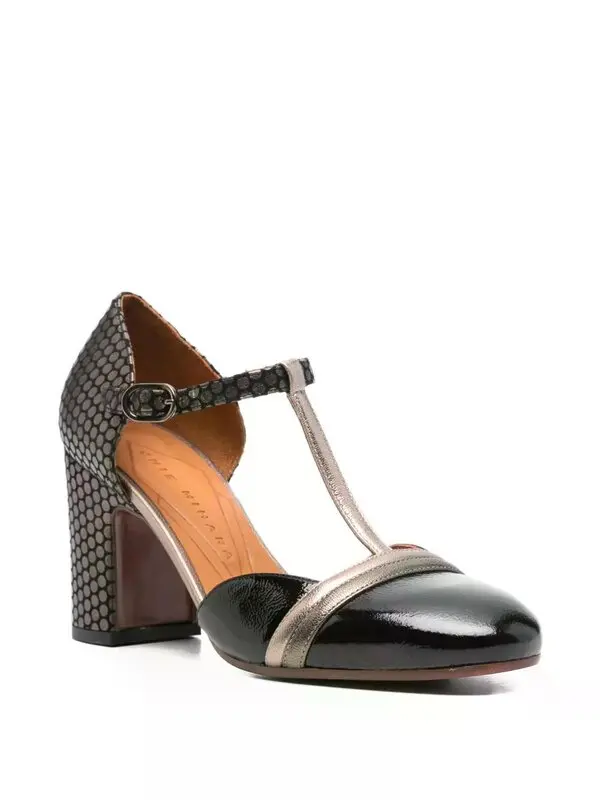 Chie Mihara 65mm Miver T-bar Heeled Pumps