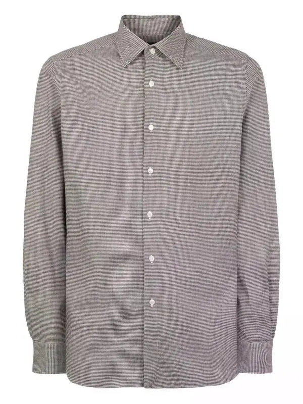 SLOWEAR Check-pattern Shirt
