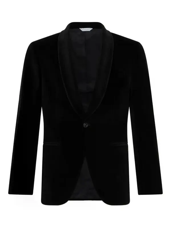 Boglioli Shawl-collar Velvet Blazer
