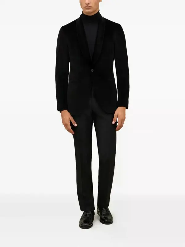 Boglioli Shawl-collar Velvet Blazer