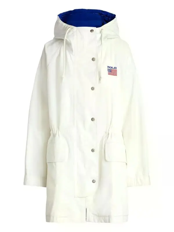 Polo Ralph Lauren Flag-embroidered Drawstring Jacket