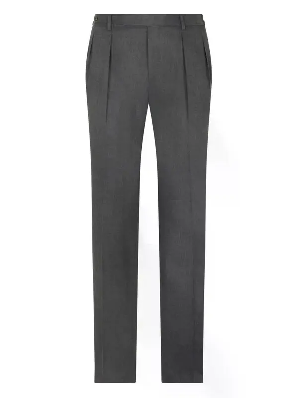 Boglioli Pleated Wool Trousers