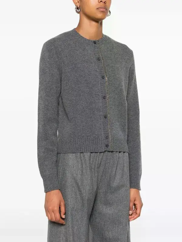 Fabiana Filippi Embellished Button-front Cardigan