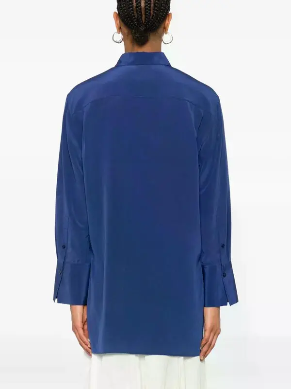 JOSEPH Button-down Silk Shirt