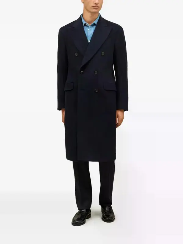 Boglioli Double-breasted Cashmere Coat