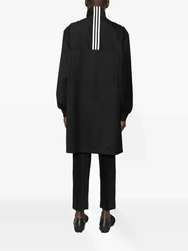 Y3 Zip-front Long Jacket