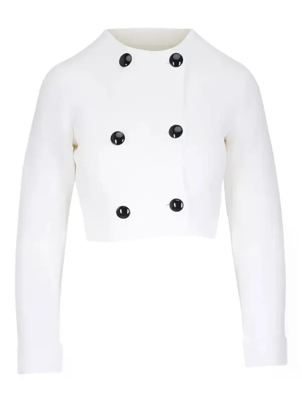 Dorothee Schumacher Double-breasted Cardigan - White