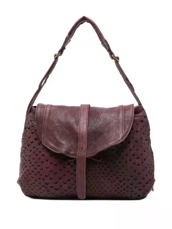 MIALUIS Leather Shoulder Bag