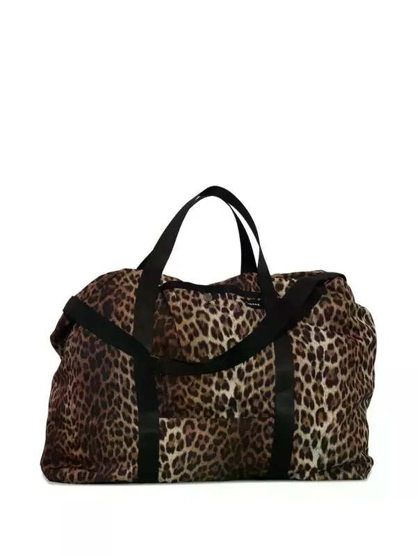 P.a.r.o.s.h Leopard-print Duffle - Brown