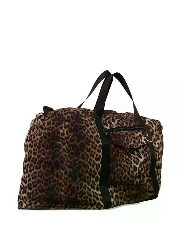 P.a.r.o.s.h Leopard-print Duffle - Brown