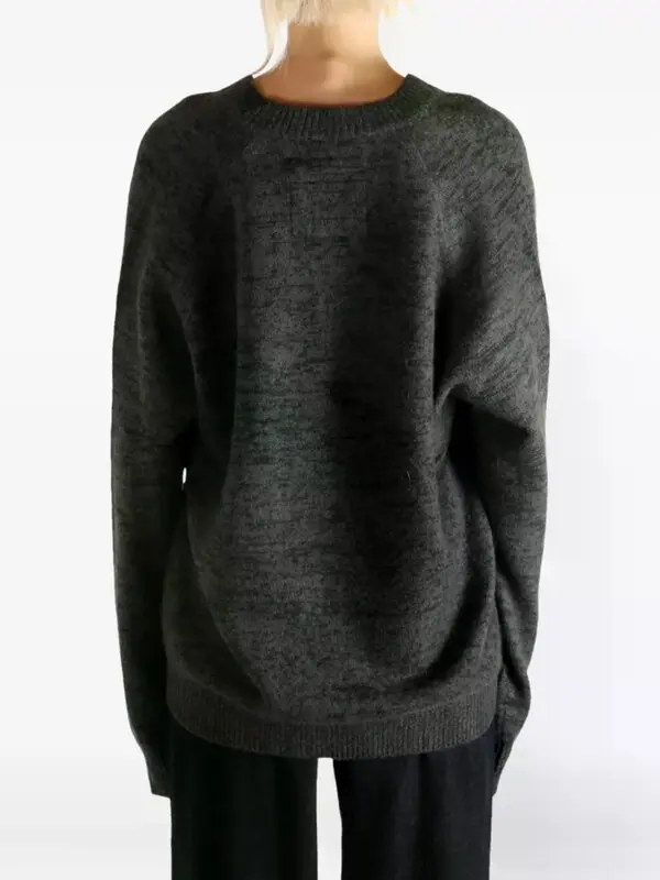 Frenckenberger V-neck Mélange Sweater