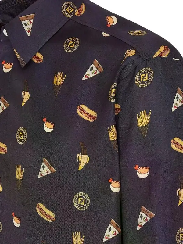 Fendi Graphic-print Shirt
