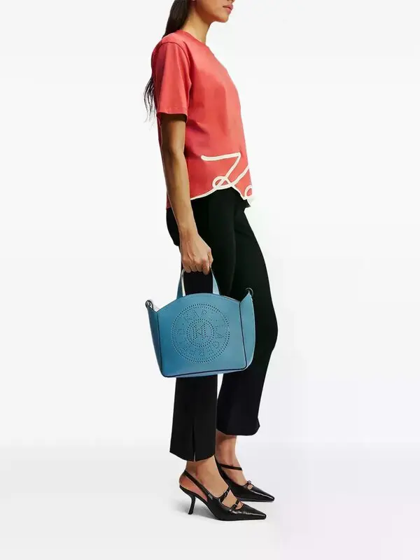 Karl Lagerfeld K/circle Logo Tote
