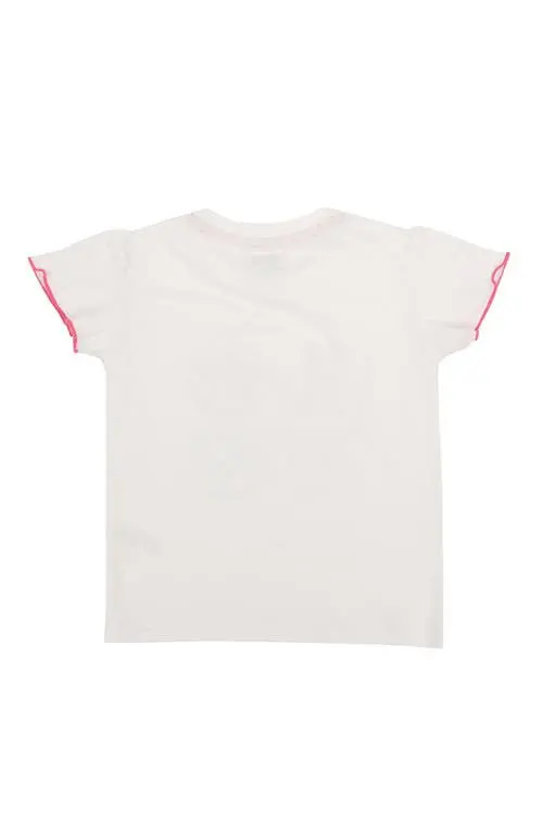 LILLY + SID Organic Cotton Slogan Print T-shirt