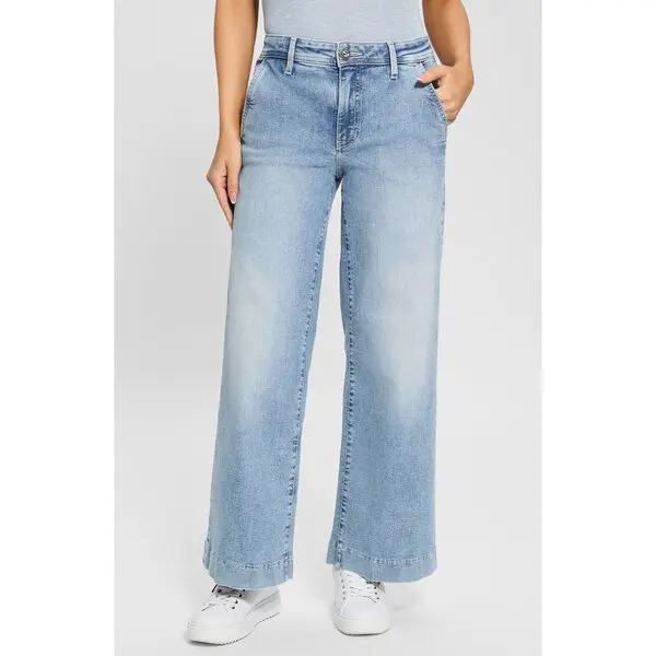 Guess Zoya Crop Wide-leg Jeans - Belt-open