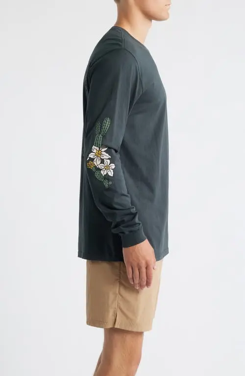 ROARK Jaguar Long Sleeve Cotton Graphic T-shirt
