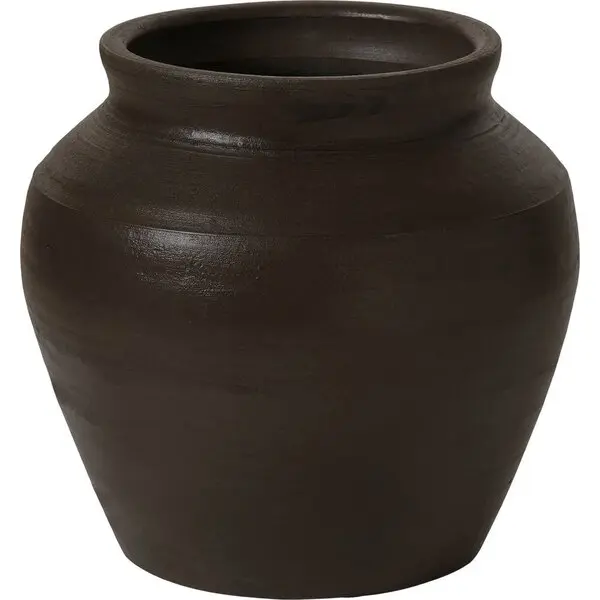 RENWIL Decorative Clay Vase - Brown