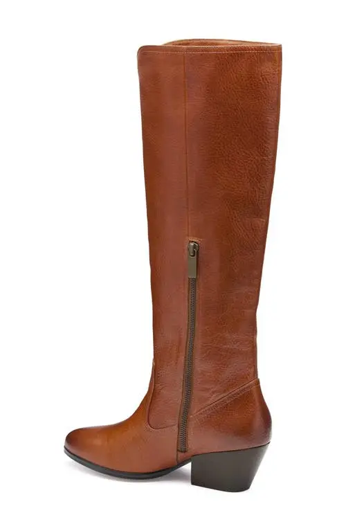 Johnston & Murphy Knee High Boot - Cognac Full Grain