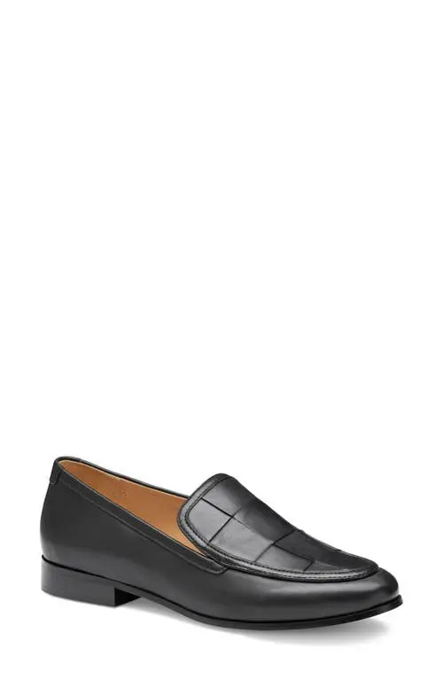 Johnston & Murphy Woven Leather Loafer