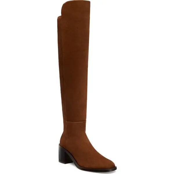 STUART WEITZMAN 5050 Finn Boots - Deep Coffee/deep Coffee