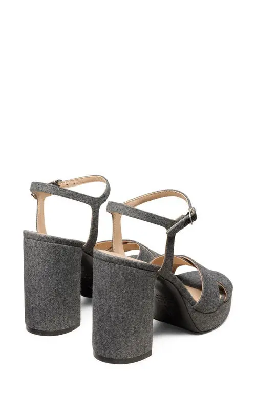 STUART WEITZMAN Dayna Platform Sandal - Slate