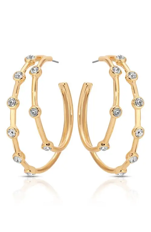 Ettika Double Hoop Earrings