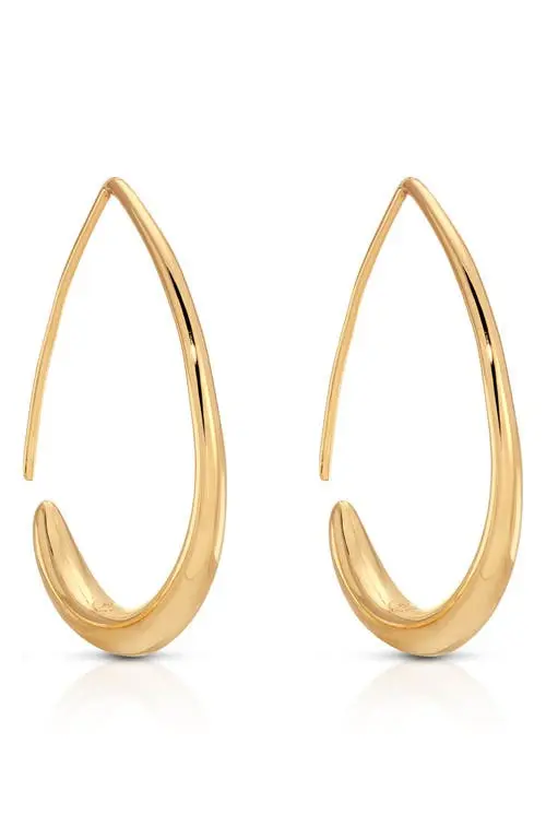 Ettika Threader Hoop Earrings