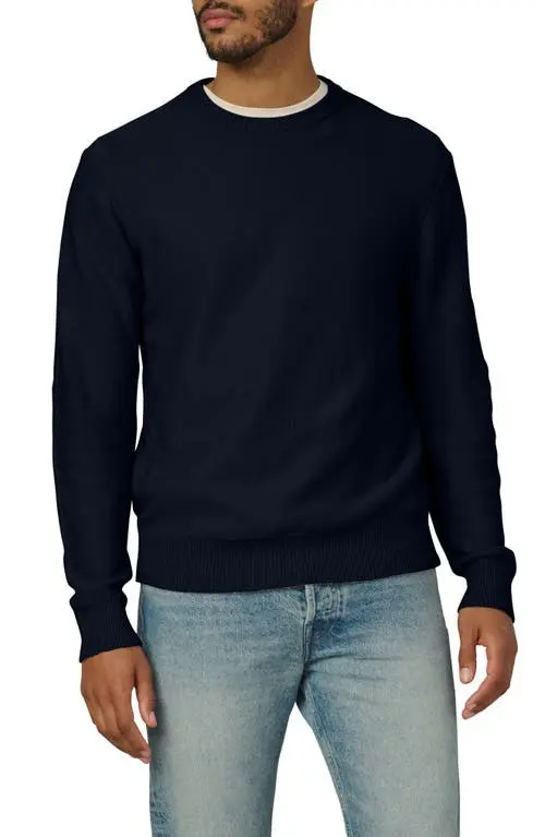 Joe's Jeans Classic Wool Crewneck Sweater - Baritone Blue