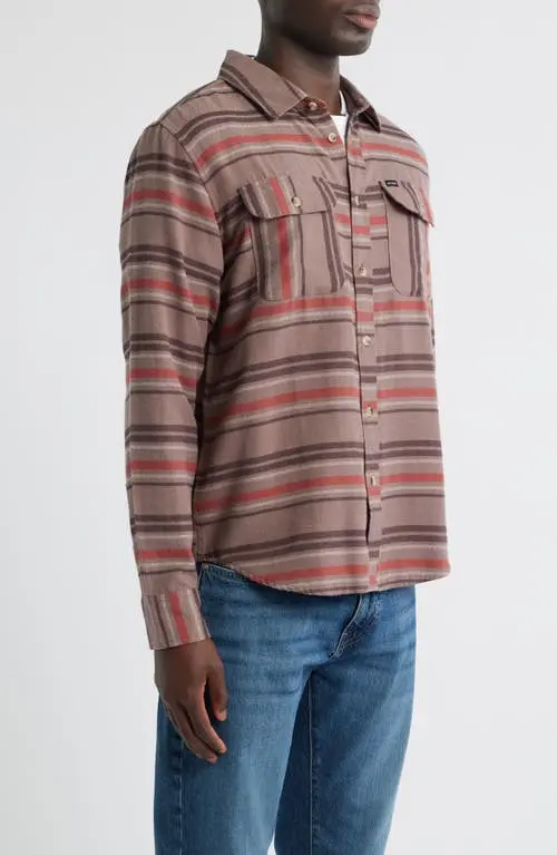 DARK SEAS Briarcreek Stripe Flannel Button-up Shirt