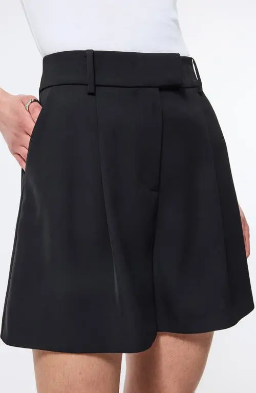French Connection Wide Leg Suiting Shorts