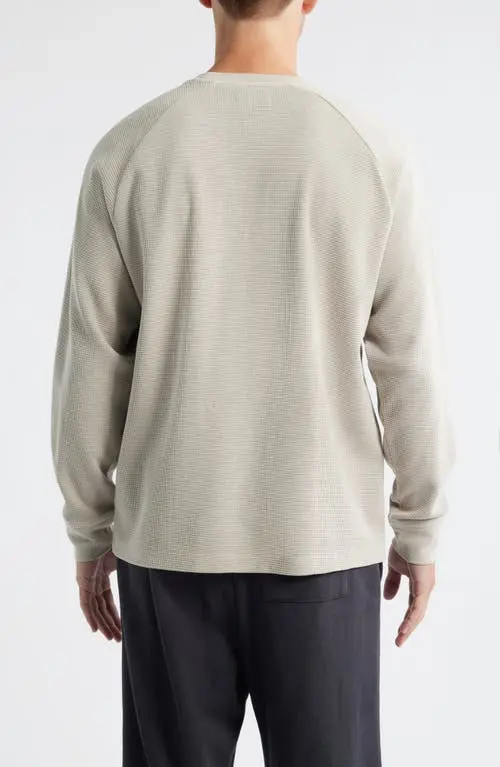 Bp. Thermal Long Sleeve Raglan T-shirt - Grey Owl Washed