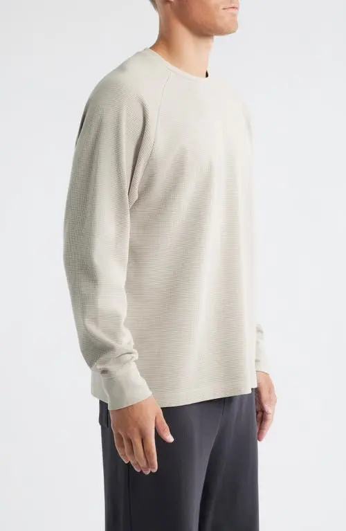Bp. Thermal Long Sleeve Raglan T-shirt - Grey Owl Washed