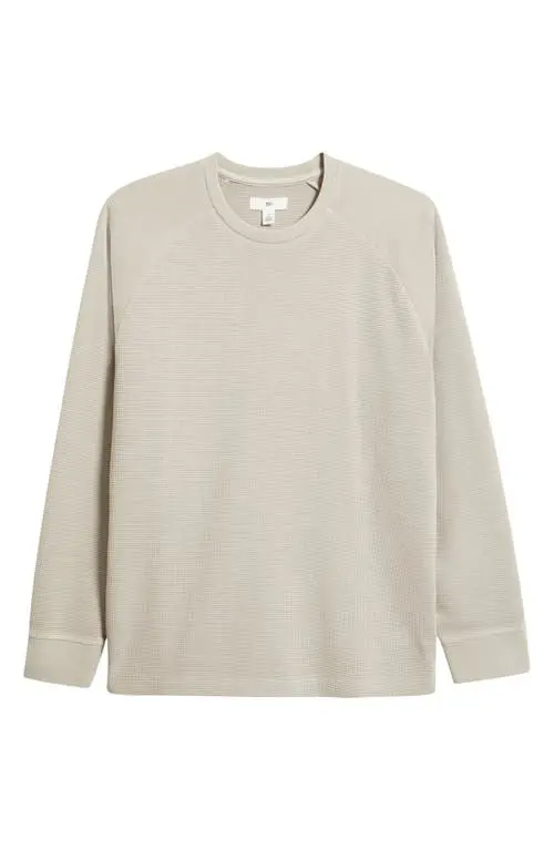 Bp. Thermal Long Sleeve Raglan T-shirt - Grey Owl Washed