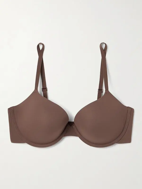 SKIMS Fits Everybody Push-up Bra - Brown