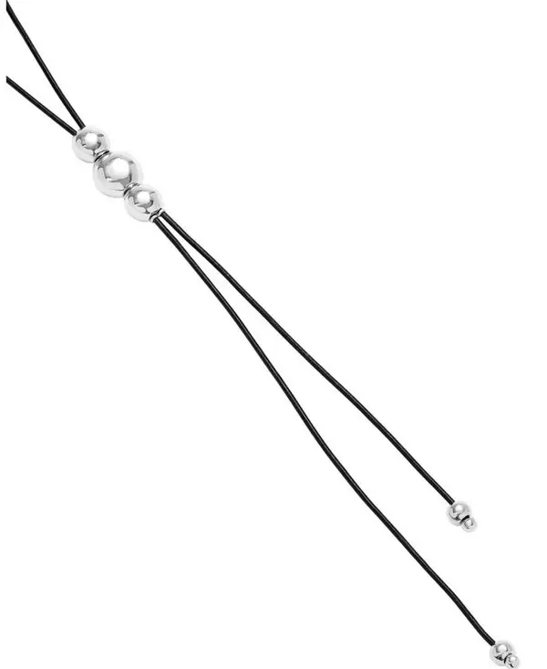 UNODE50 Triple-bead Leather Necklace